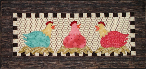 Punch with Judy > The Hen Party Quilt Pattern