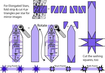 Punch with Judy > Marti Michell's Sashing Stars Set - Punch with Judy