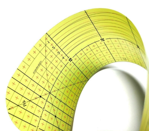 Punch with Judy > Hot Iron Ruler Long Metric by Kearing