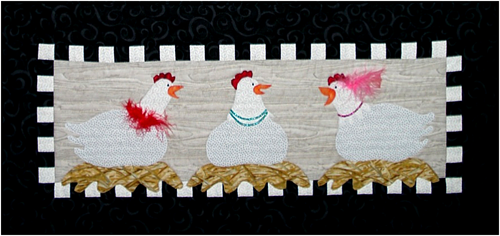 Punch with Judy > The Hen Party Quilt Pattern