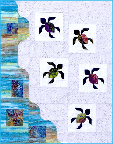 Punch with Judy > Turtle Tots Quilt Pattern by Southwind Designs