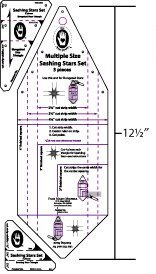 Punch with Judy > Marti Michell's Sashing Stars Set - Punch with Judy