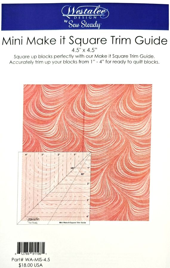 Punch with Judy > Mini Make It Square Trim Guide by Westalee